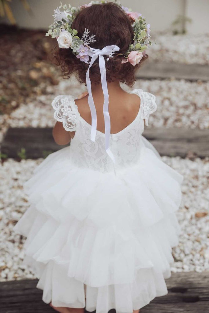 Girls White Dresses | Girls White Lace Dresses Online Australia – A ...